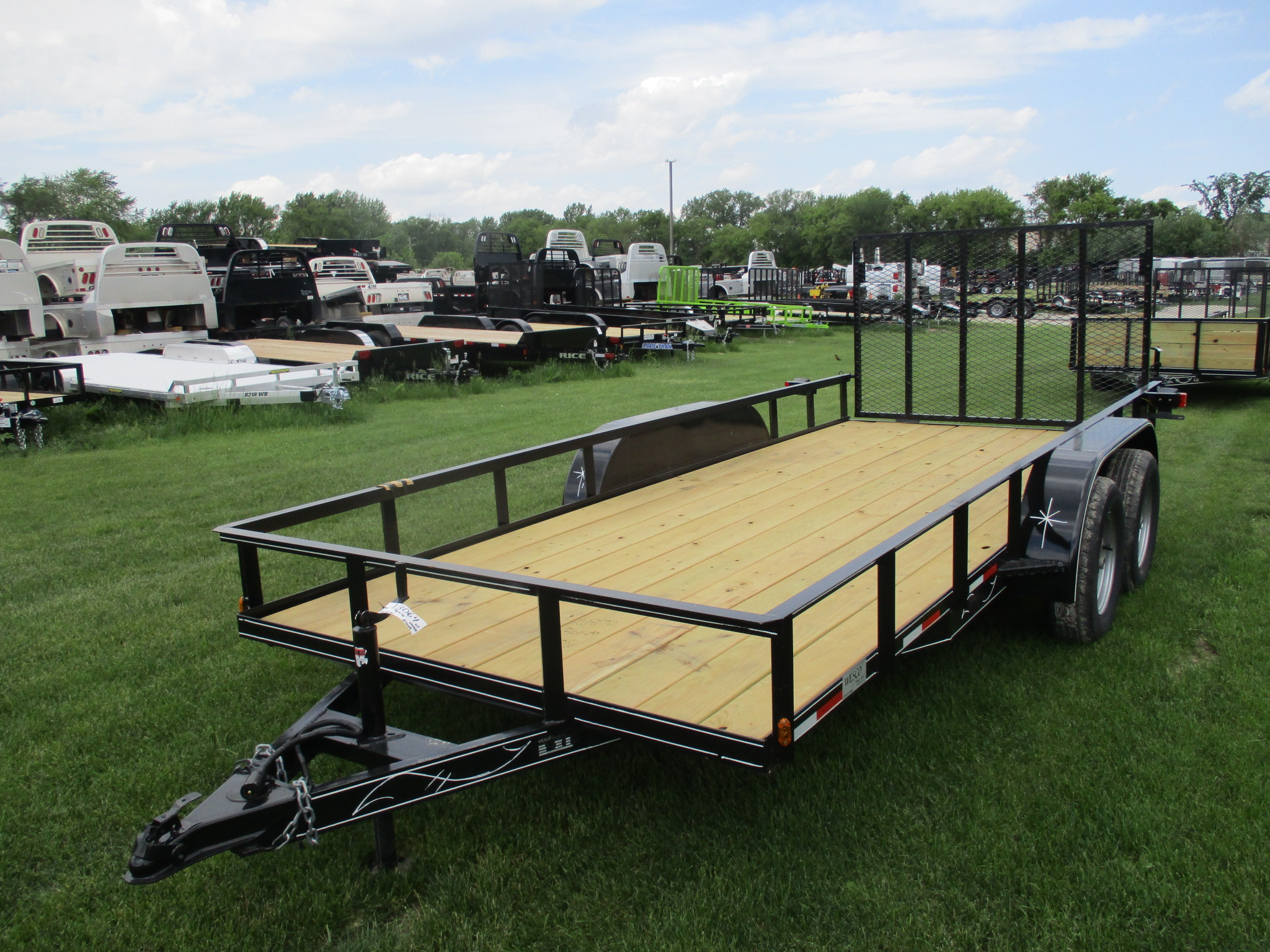 2018 Wesco 76x16' Utility :: Rondo Trailer