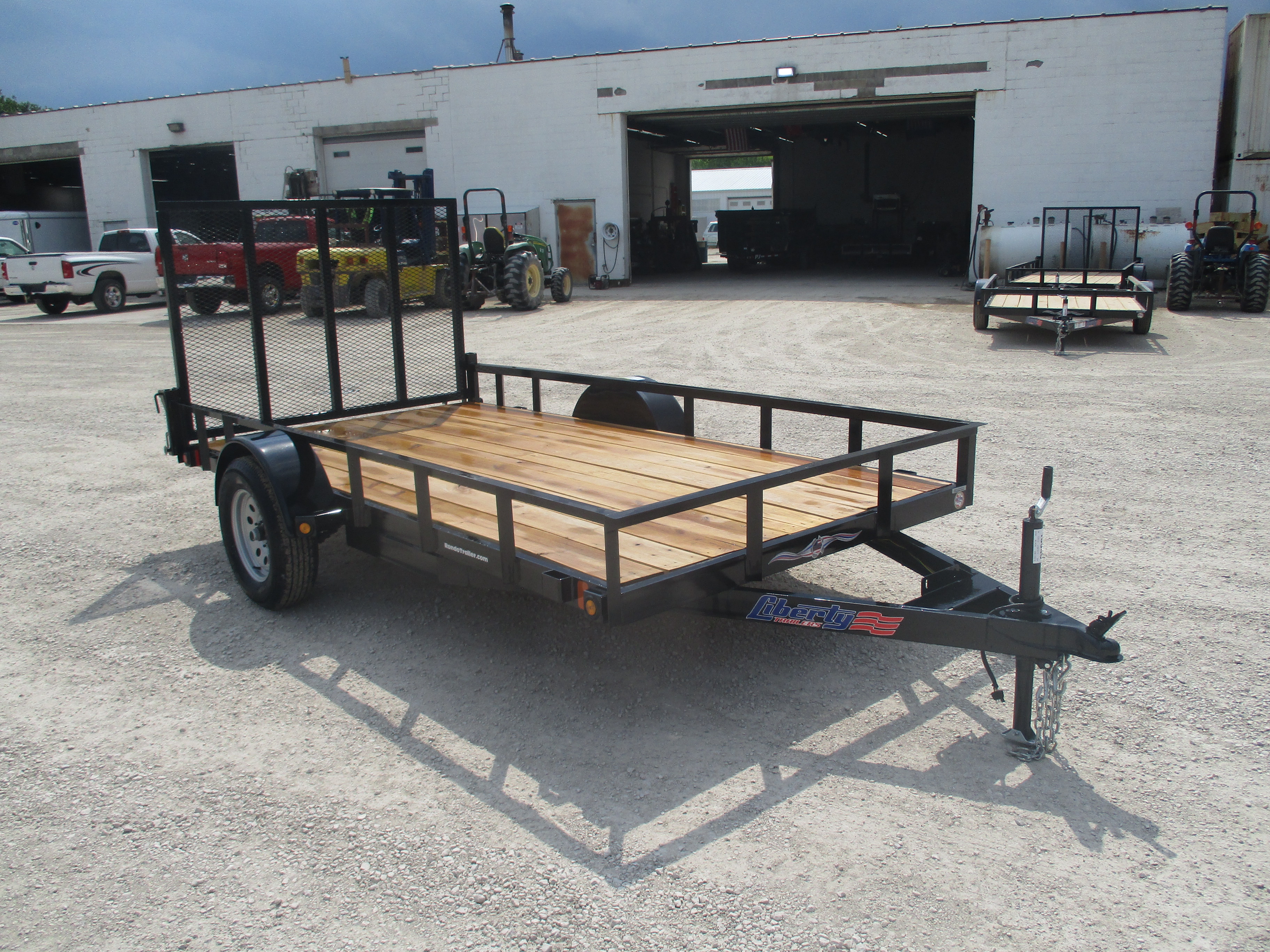 2021 Liberty 72x12' Single Axle Utility LU3K72X12C4 :: Rondo Trailer