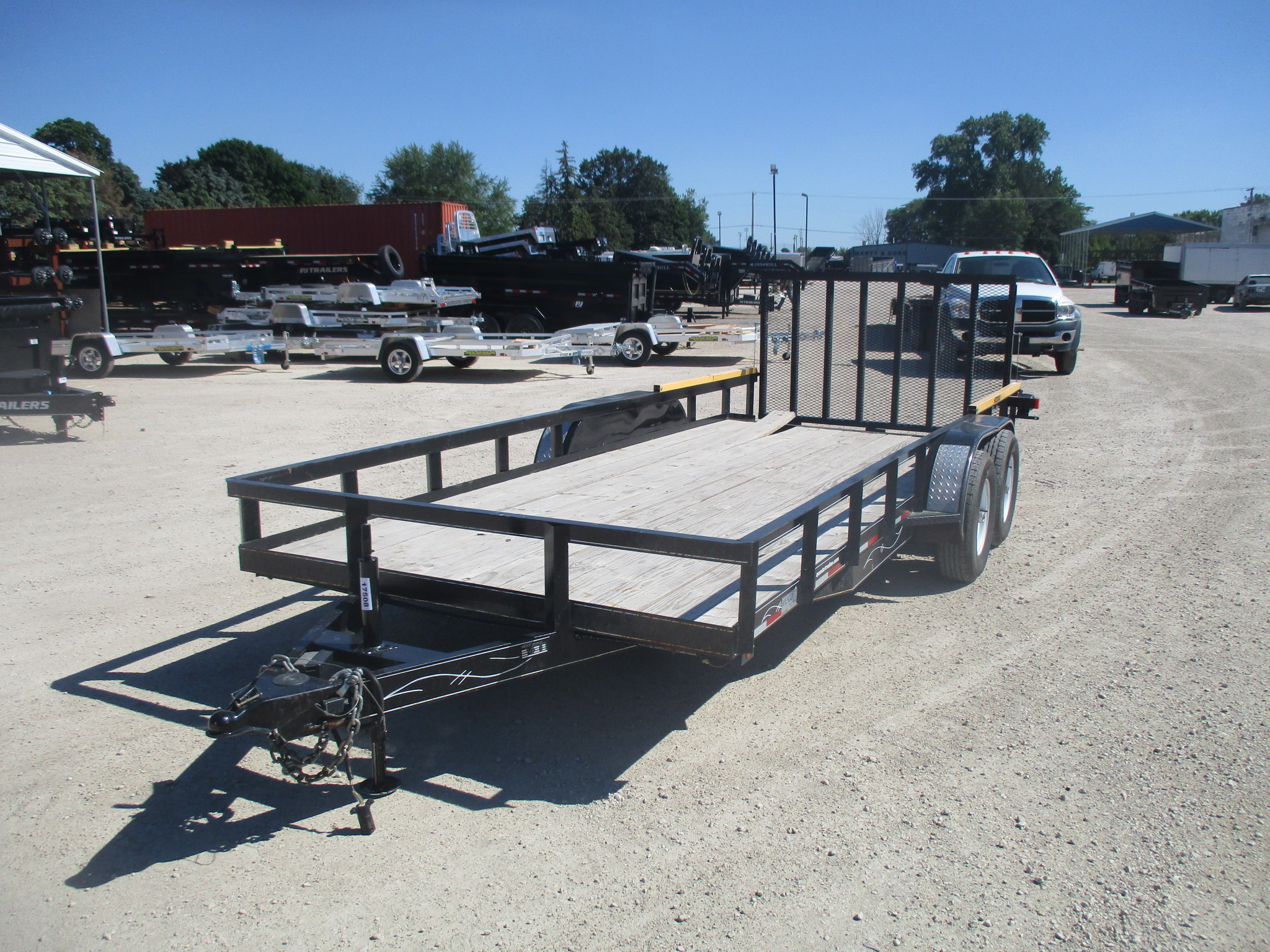2020 Wesco 82x18' Utility :: Rondo Trailer