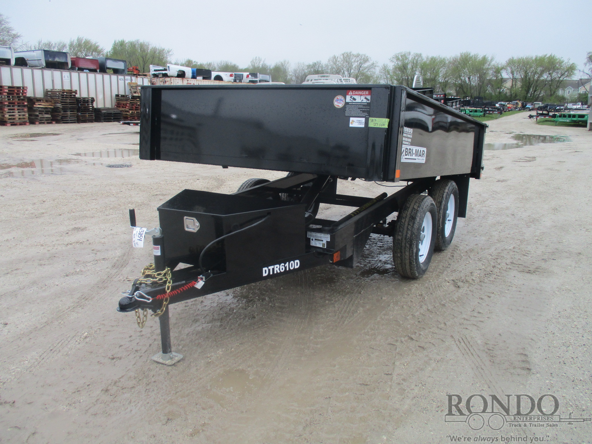 2019 Bri-Mar 72x10' Dump DTR610D-7 :: Rondo Trailer