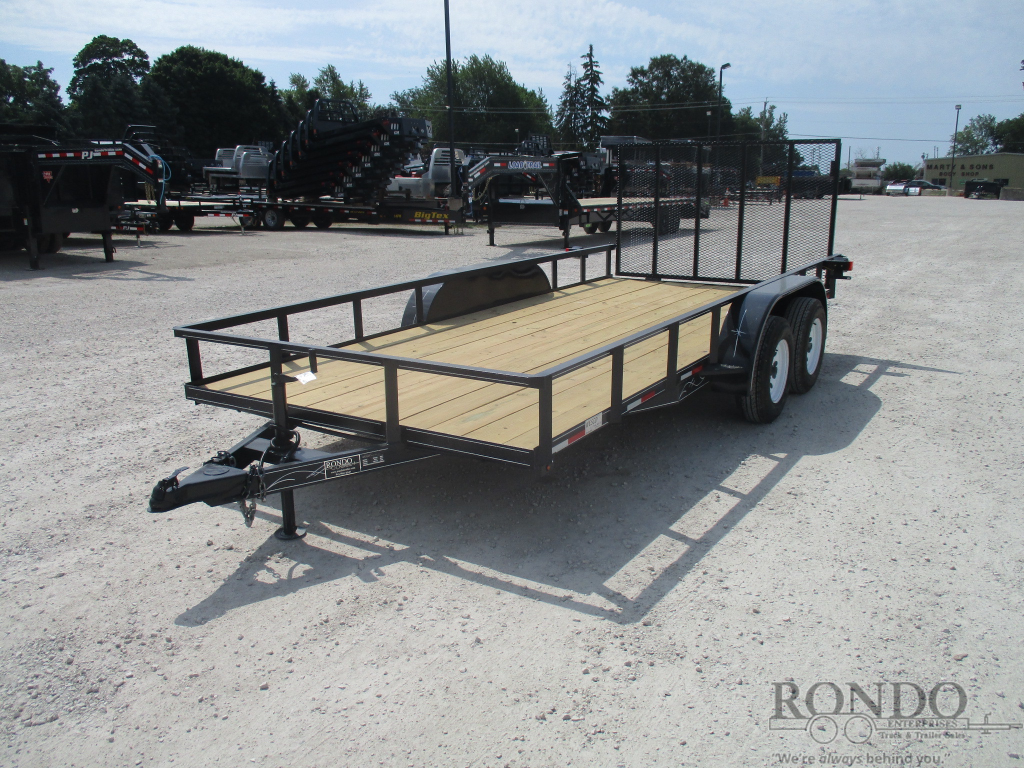 2019 Wesco 82x16' Utility :: Rondo Trailer