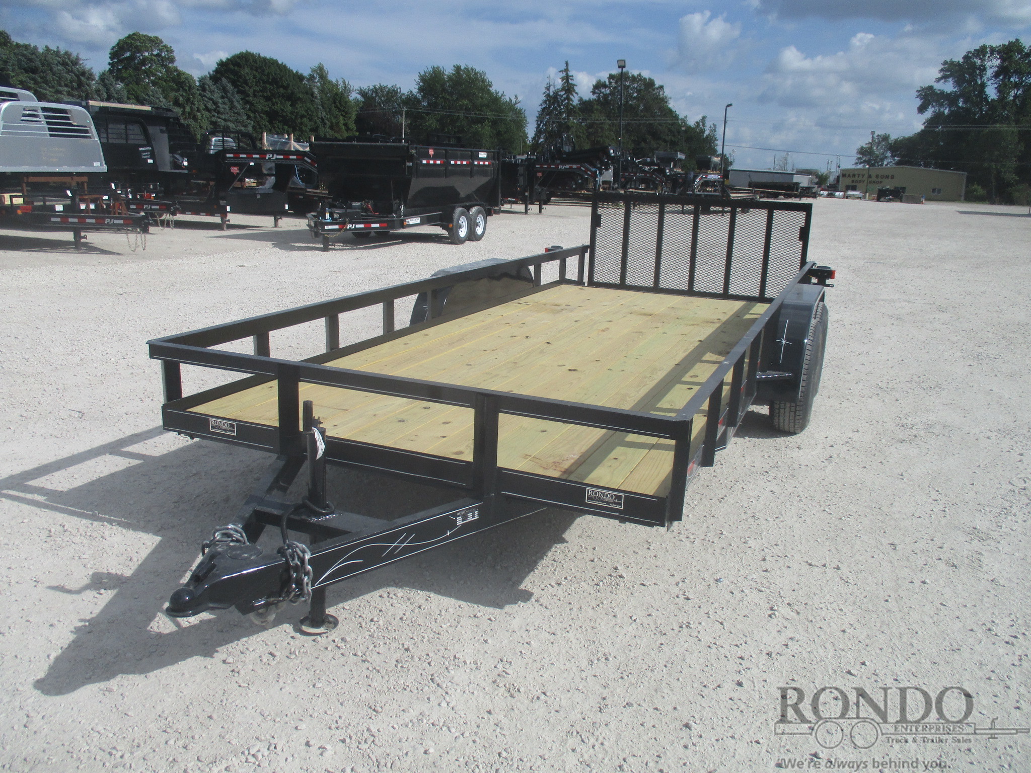 2019 Wesco 82x18' Utility :: Rondo Trailer