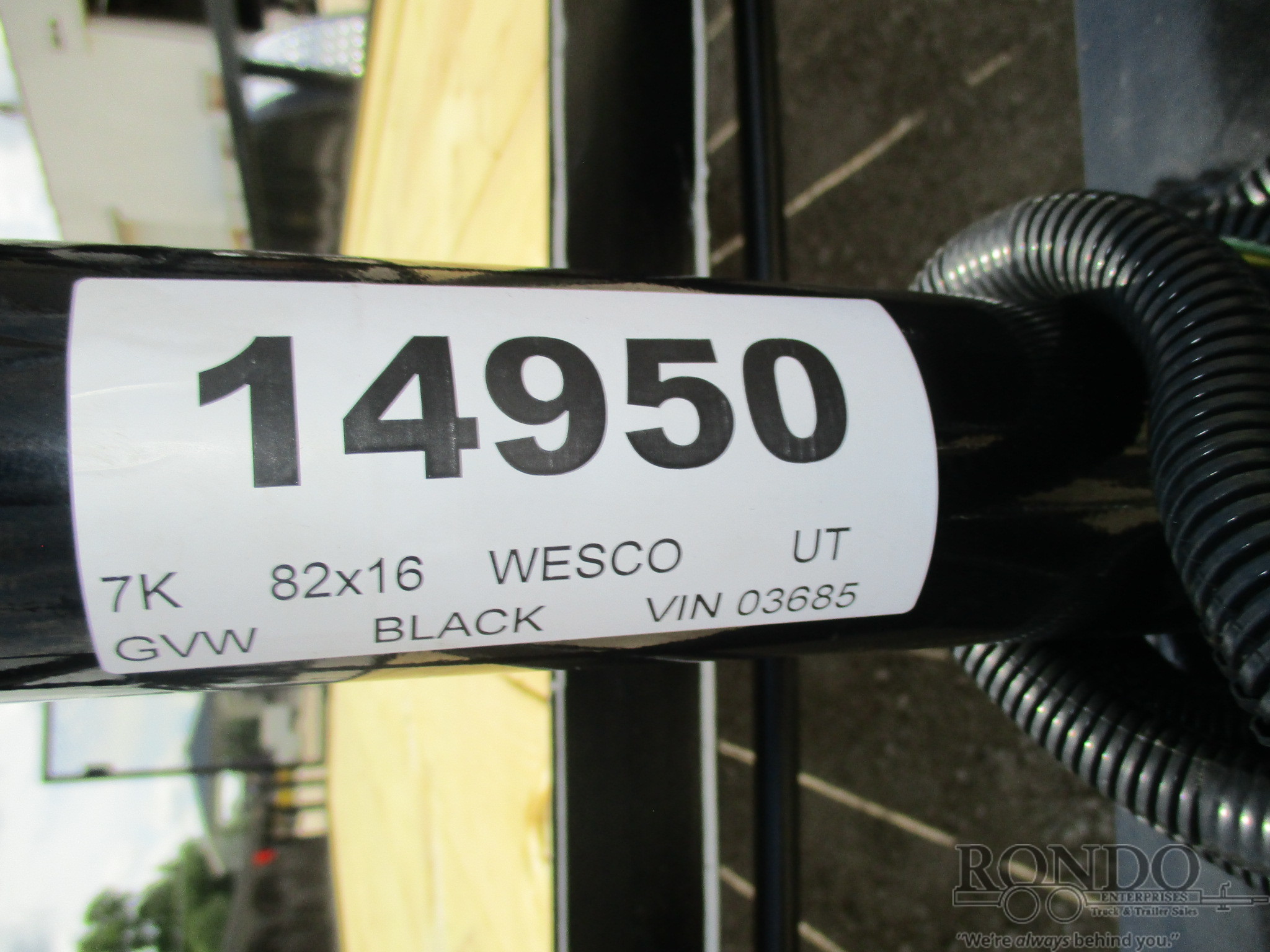 2020 Wesco 82x16' Utility :: Rondo Trailer