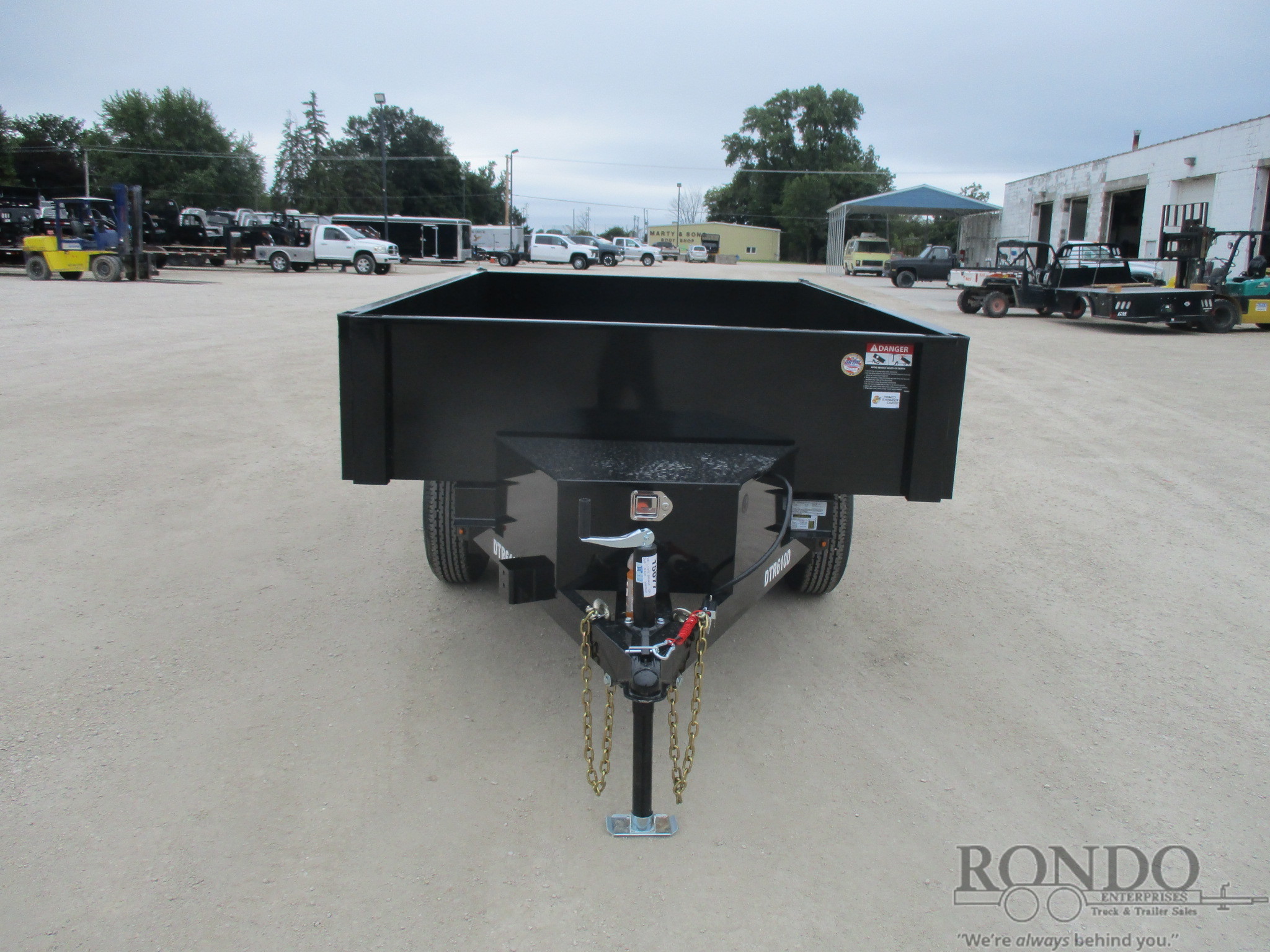 2020 Bri-Mar 72x10' Dump DTR610D-10 :: Rondo Trailer