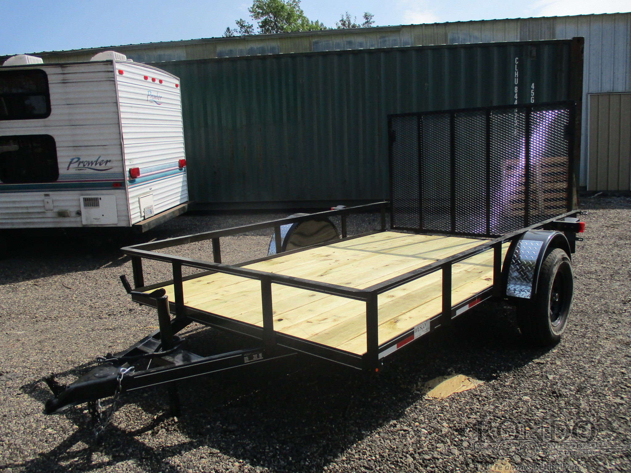 2020 Wesco 76x10' Single Axle Utility :: Rondo Trailer