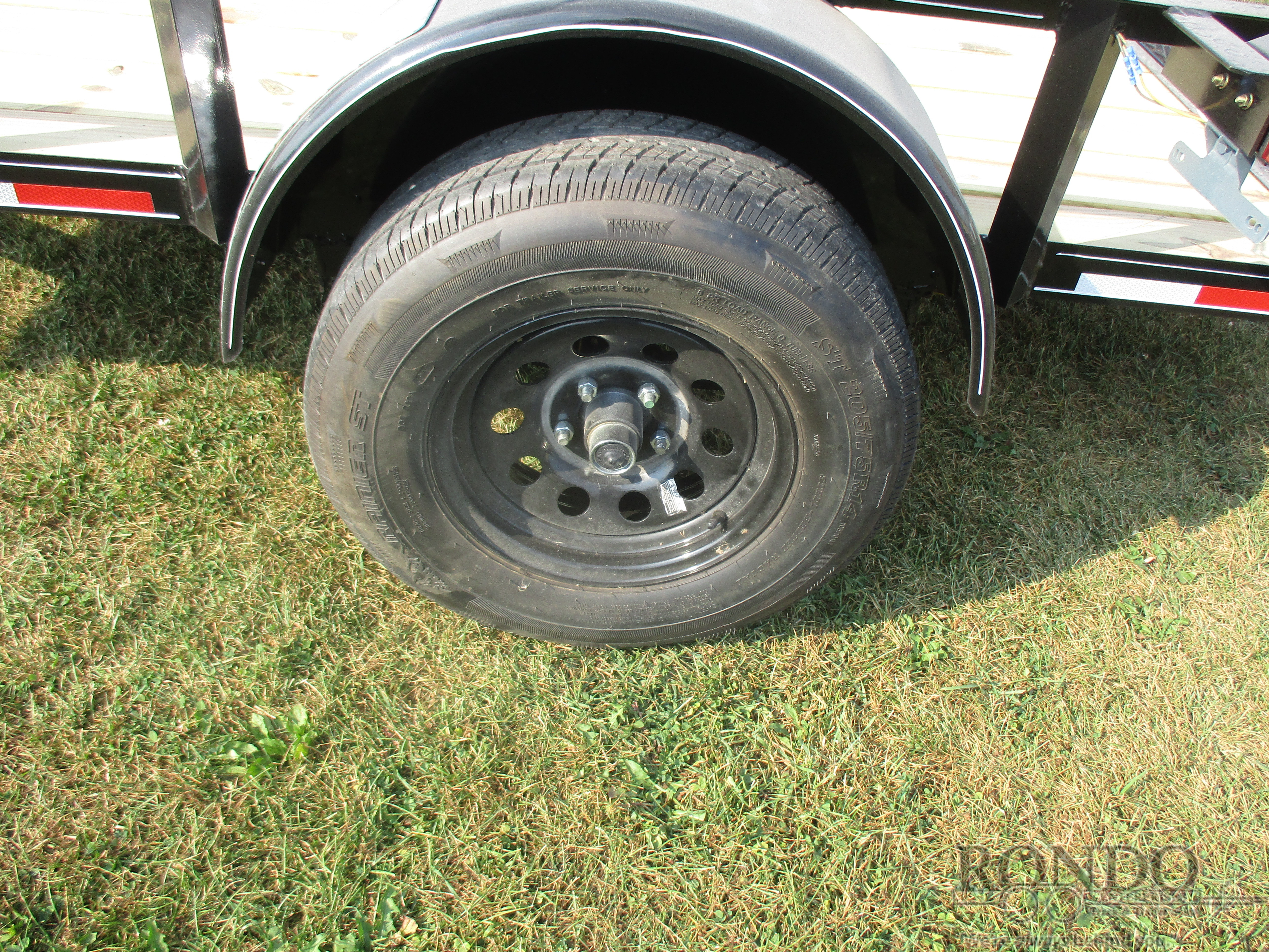 2020 Wesco 60x8' Single Axle Utility :: Rondo Trailer