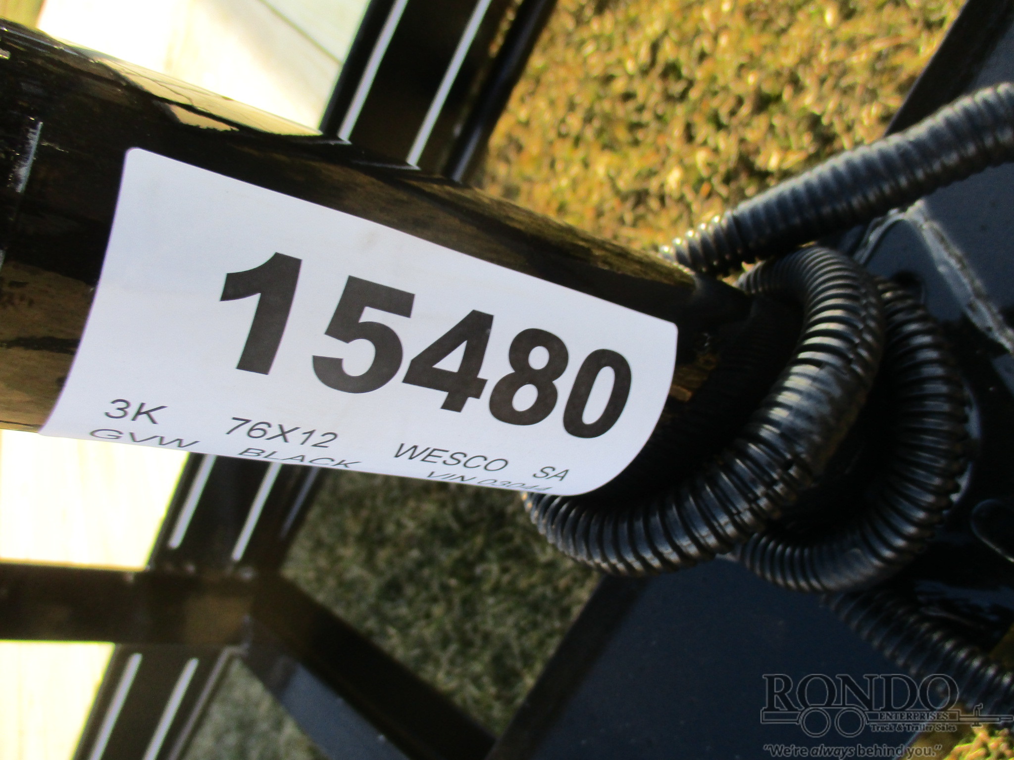 2021 Wesco 76x12' Single Axle Utility :: Rondo Trailer