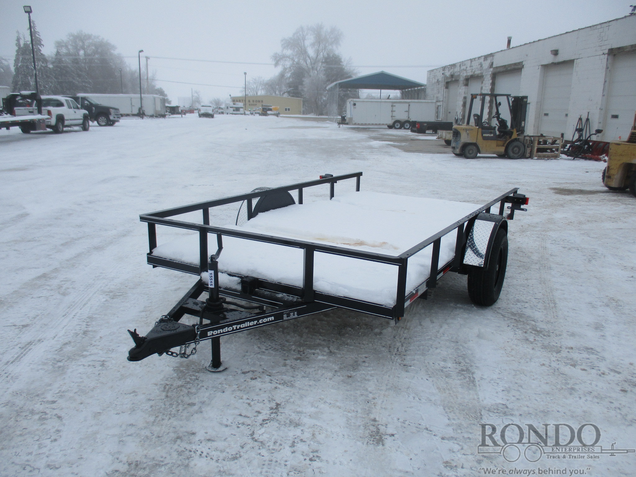 2021 Wesco 76x12' Single Axle Utility :: Rondo Trailer