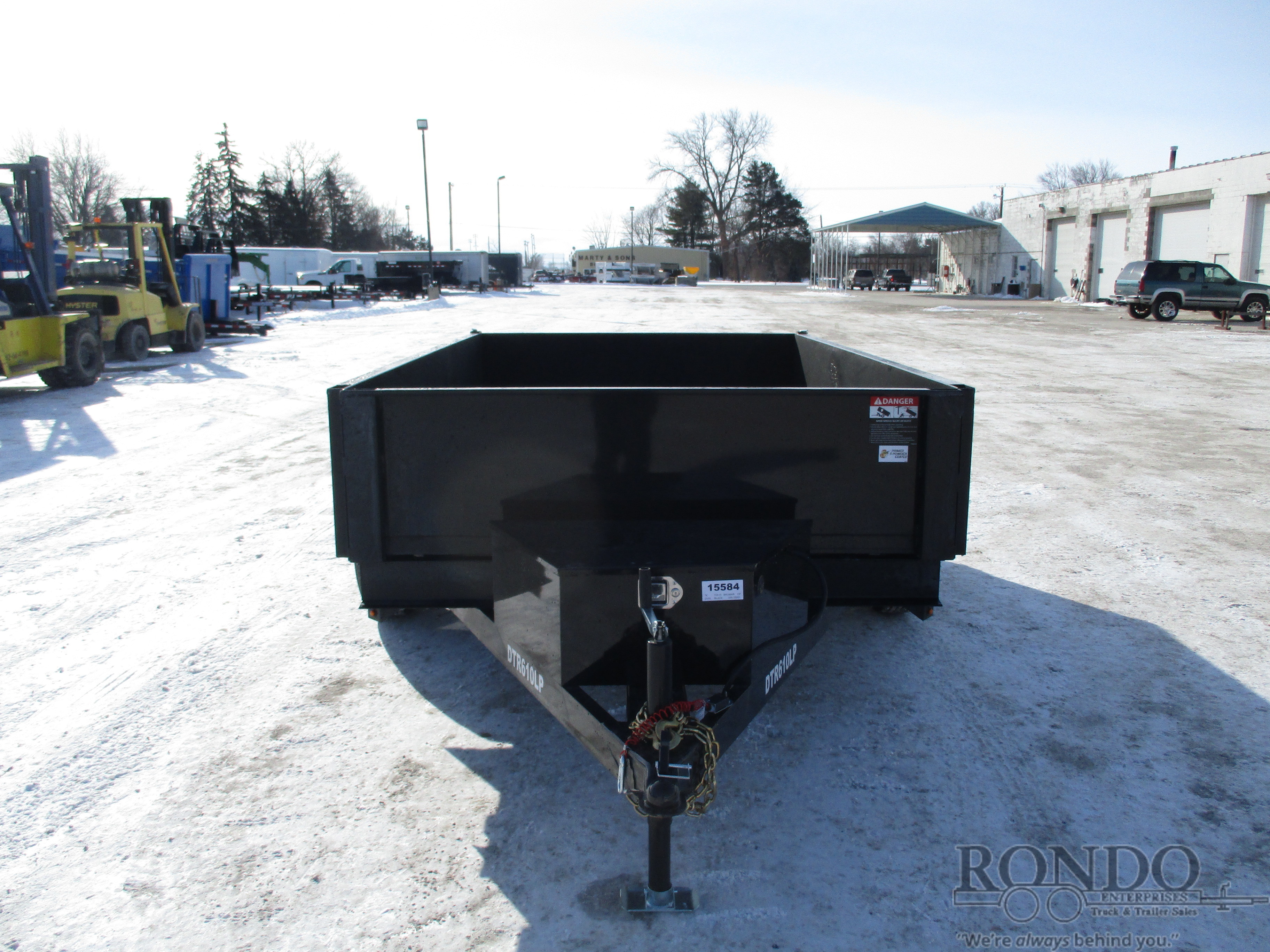2021 Bri-Mar 72x10' Dump DTR610LP-7-D :: Rondo Trailer