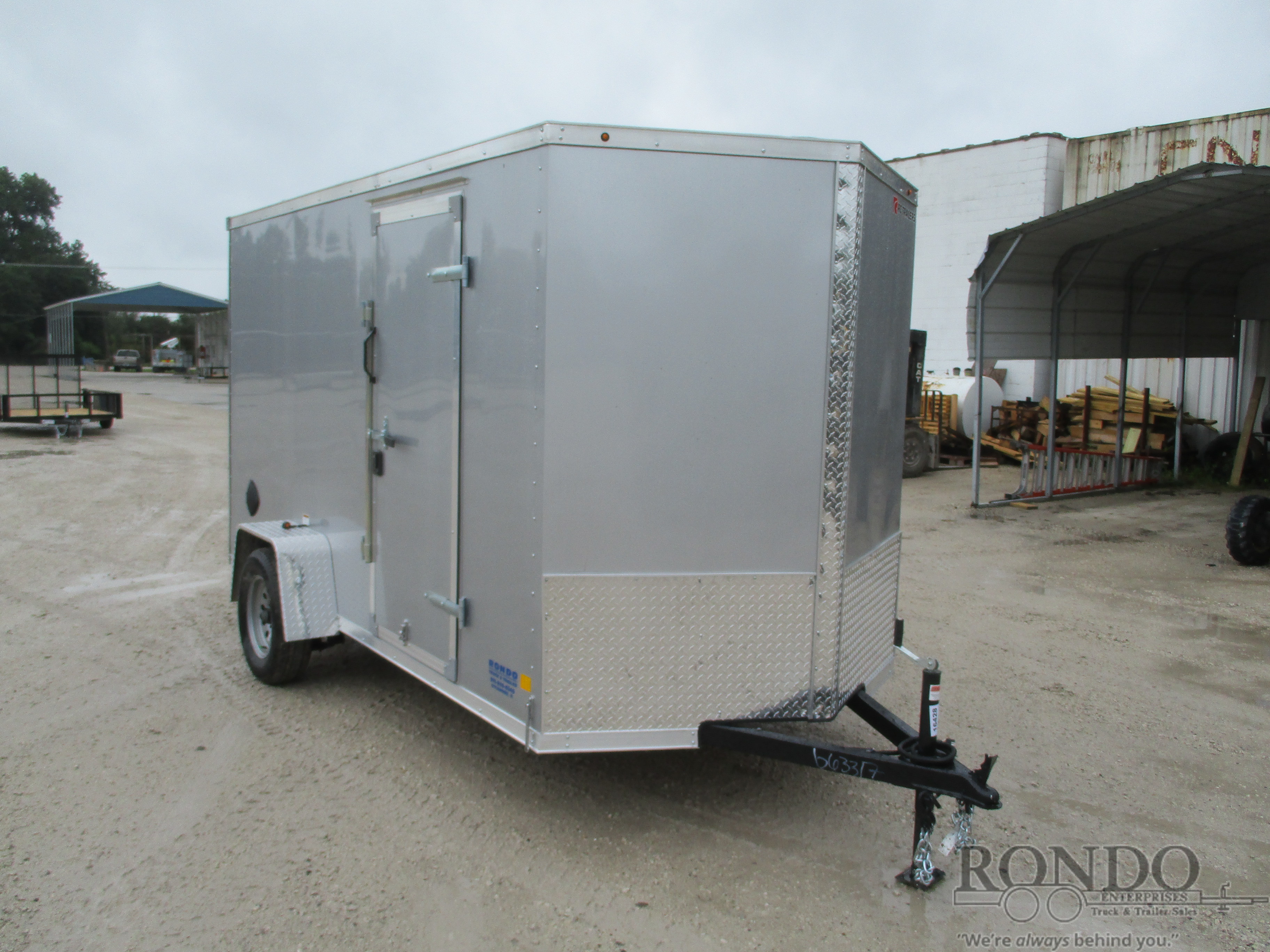2021 RC Trailers 6x12' Enclosed Cargo RDLX 6X12SA :: Rondo Trailer