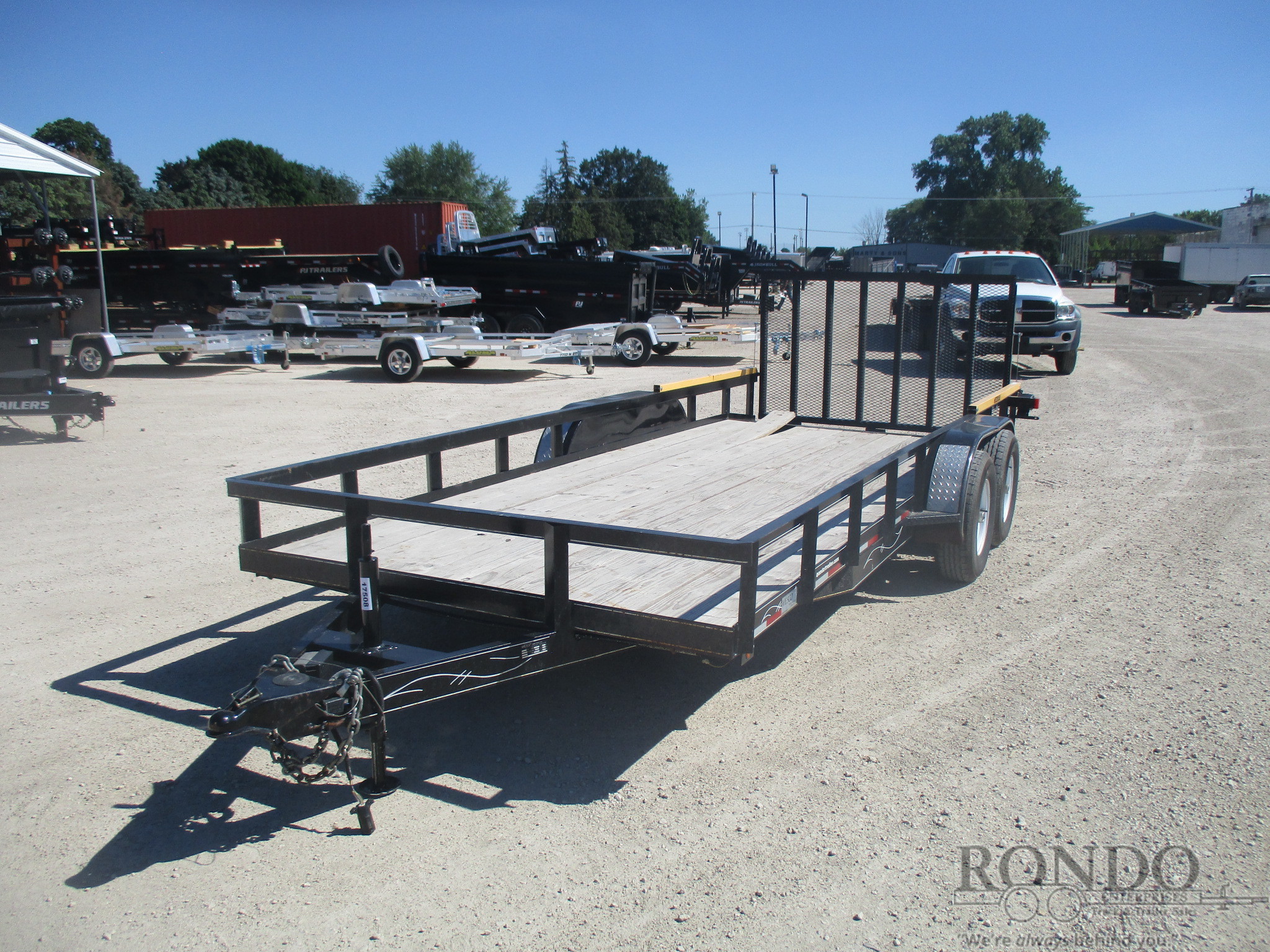 2020 Wesco 82x18' Utility :: Rondo Trailer