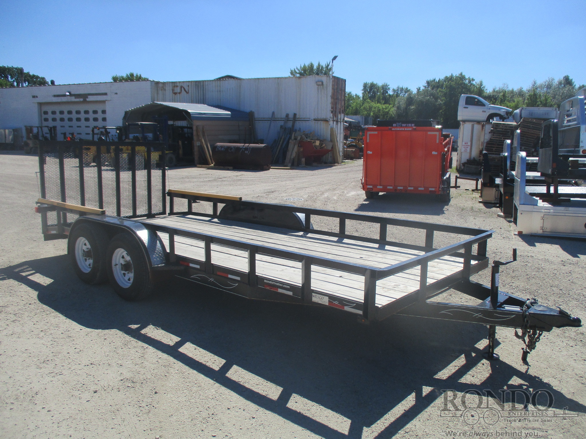 2020 Wesco 82x18' Utility :: Rondo Trailer
