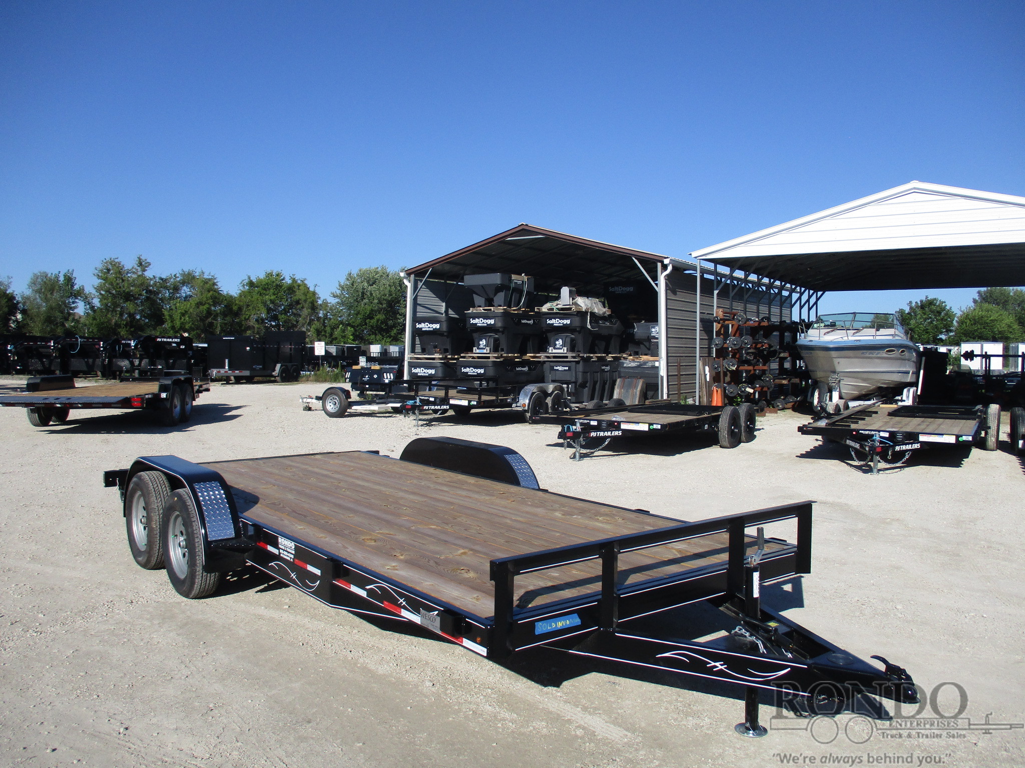 2022 Wesco 82x18' Car Hauler :: Rondo Trailer