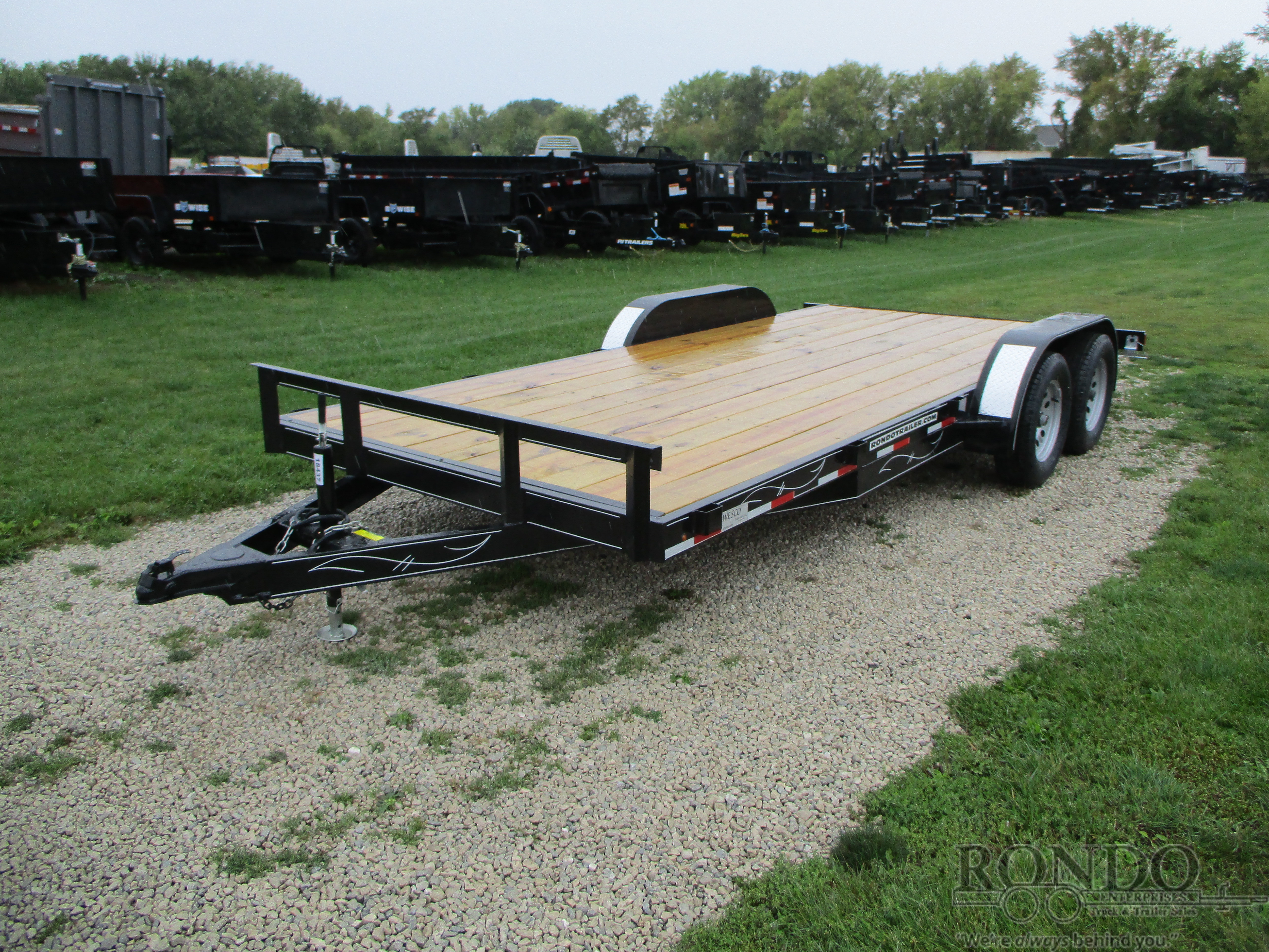 2024 Wesco 82x18' Car Hauler :: Rondo Trailer