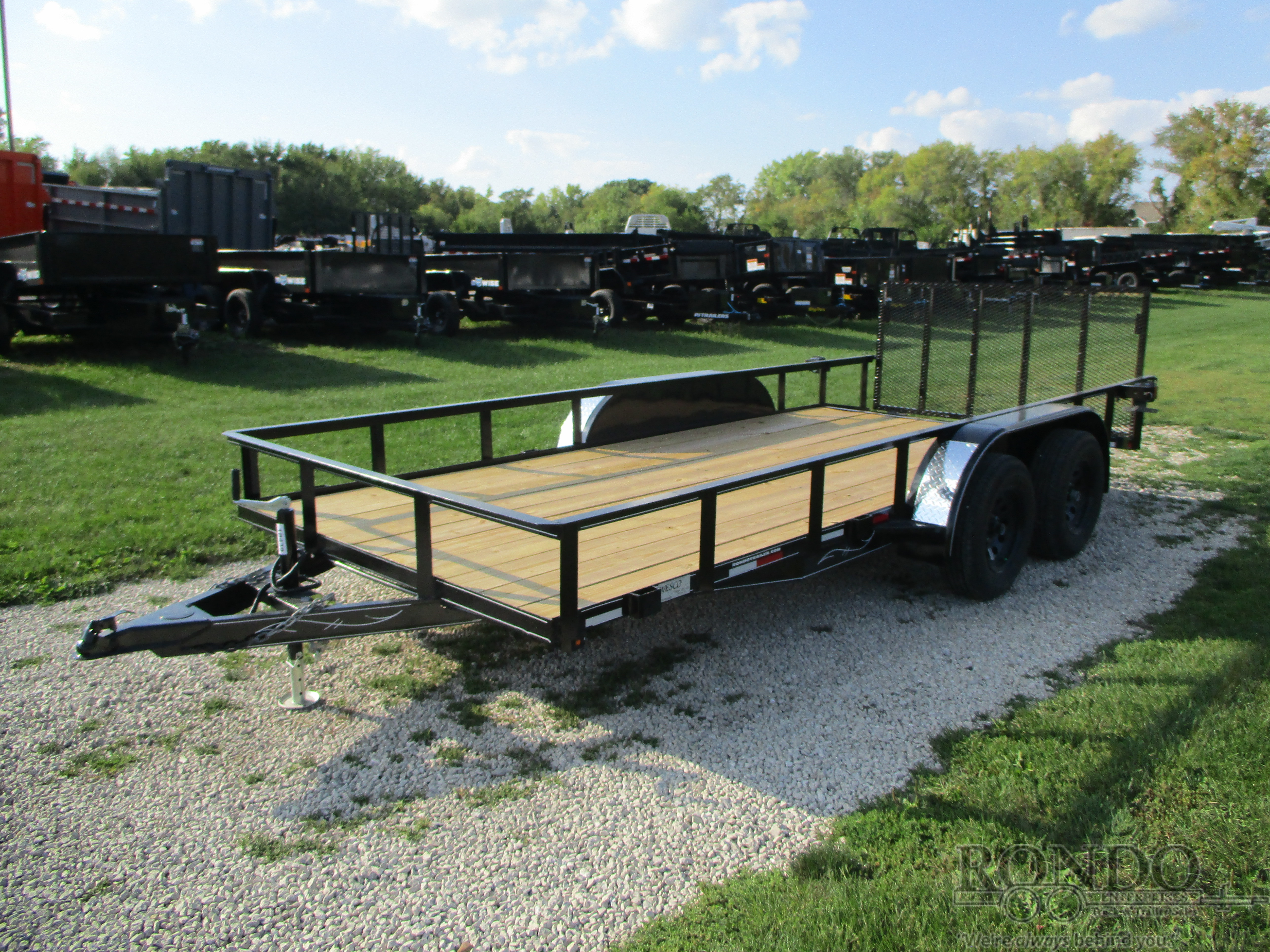 2024 Wesco 76x16' Utility :: Rondo Trailer