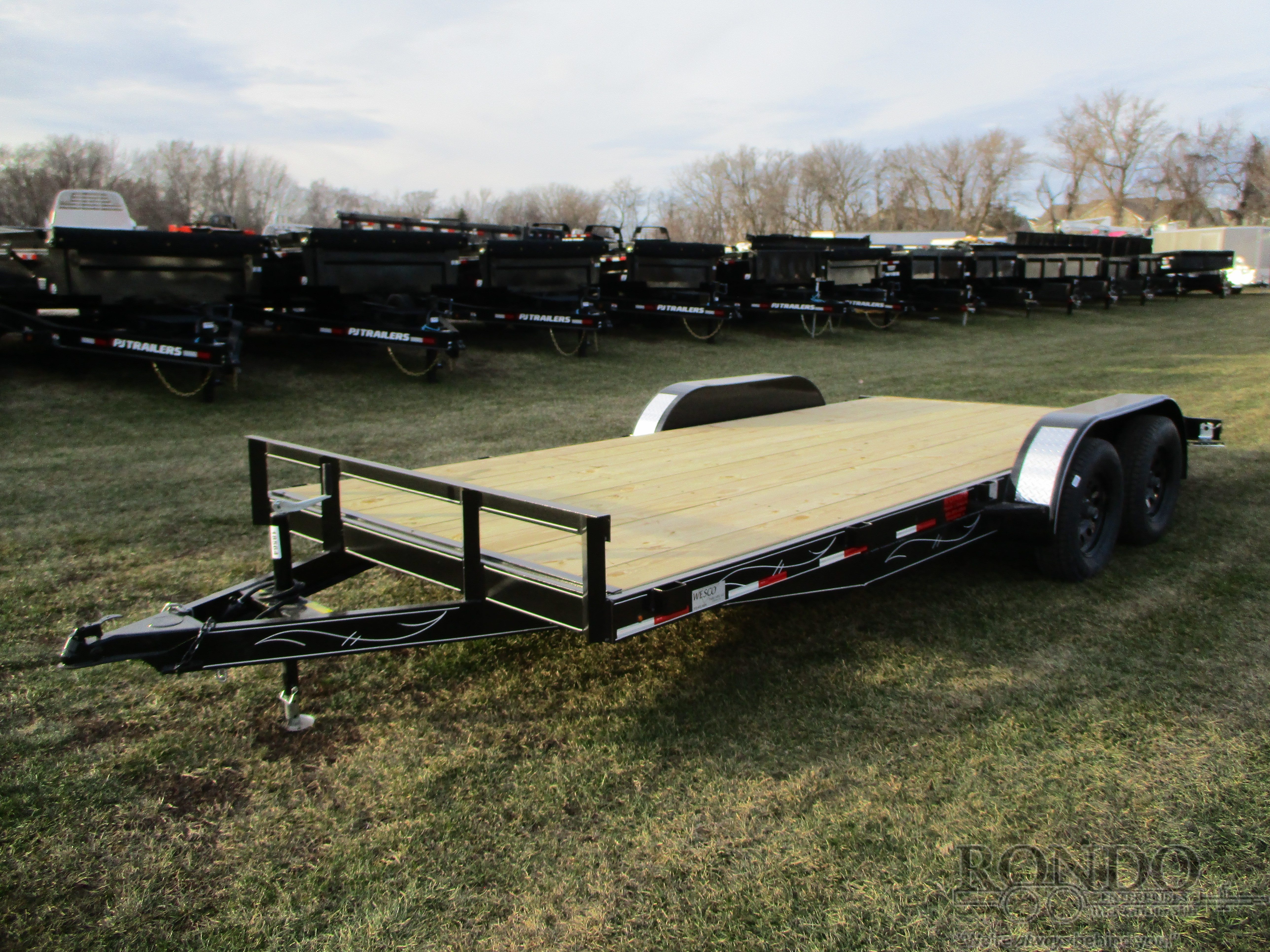 2024 Wesco 82x18' Car Hauler :: Rondo Trailer