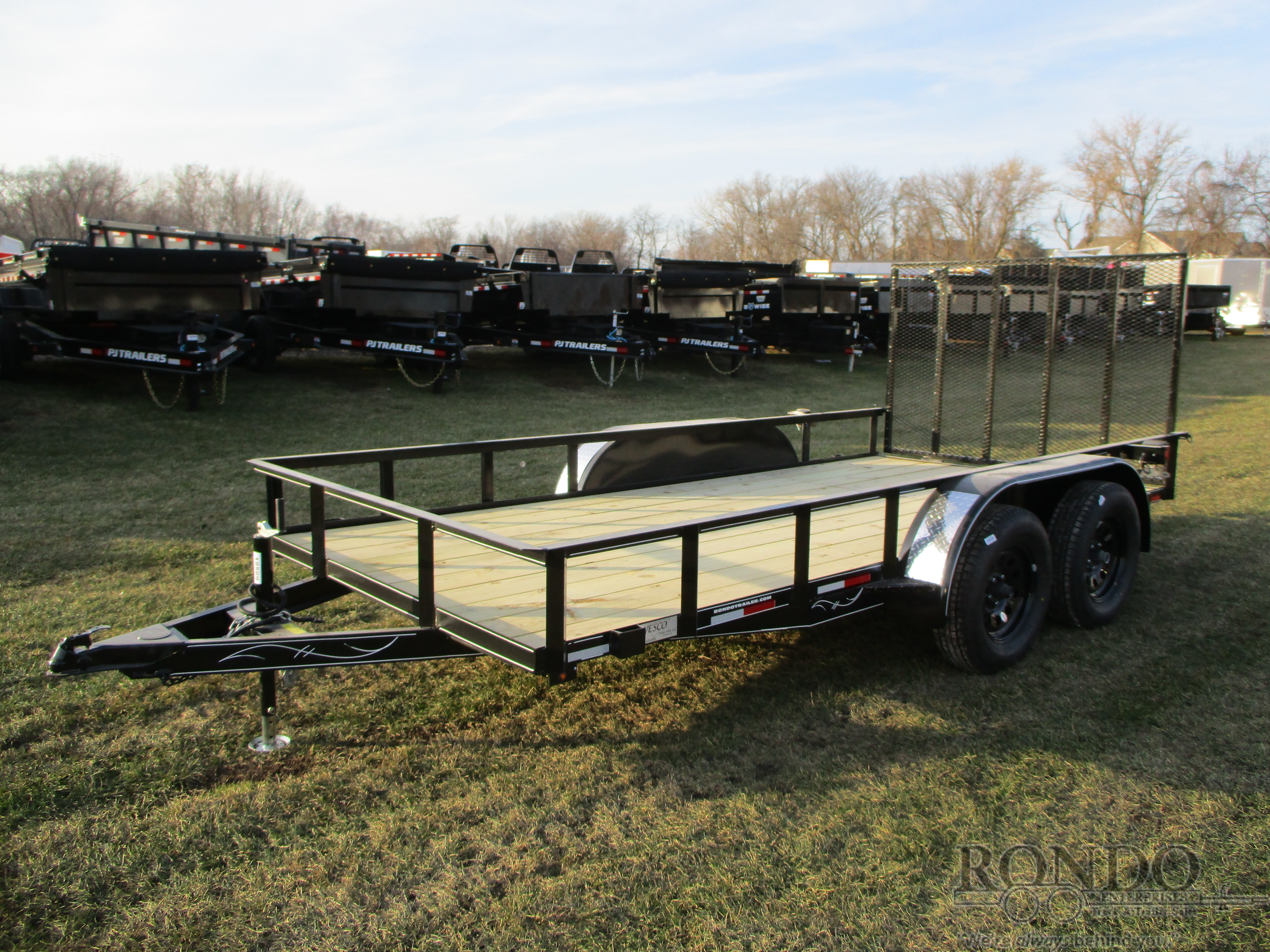 2024 Wesco 76x14' Utility :: Rondo Trailer