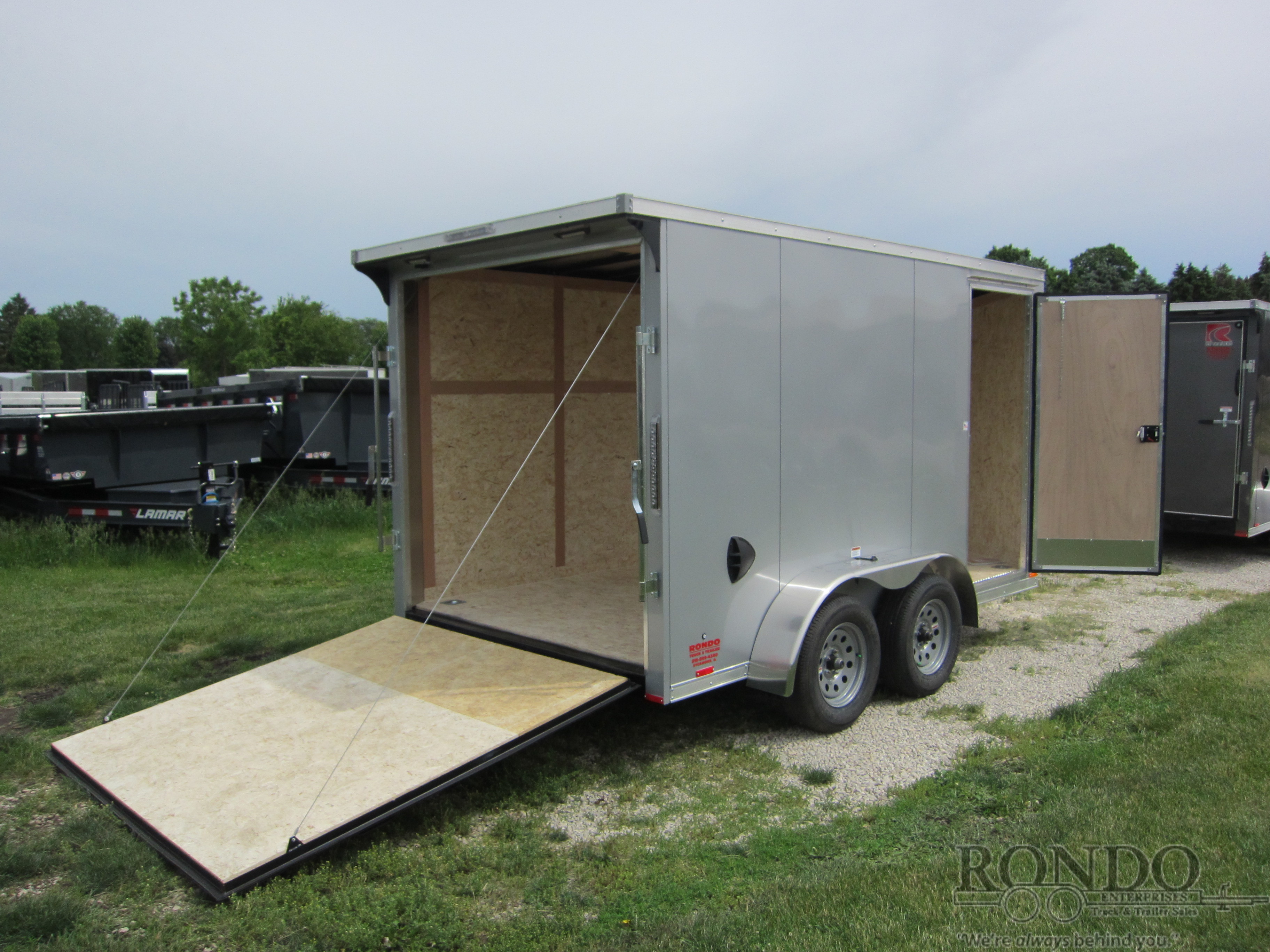 2024 RC Trailers 7x12' Enclosed Cargo RDLX 7X12TA2 :: Rondo Trailer