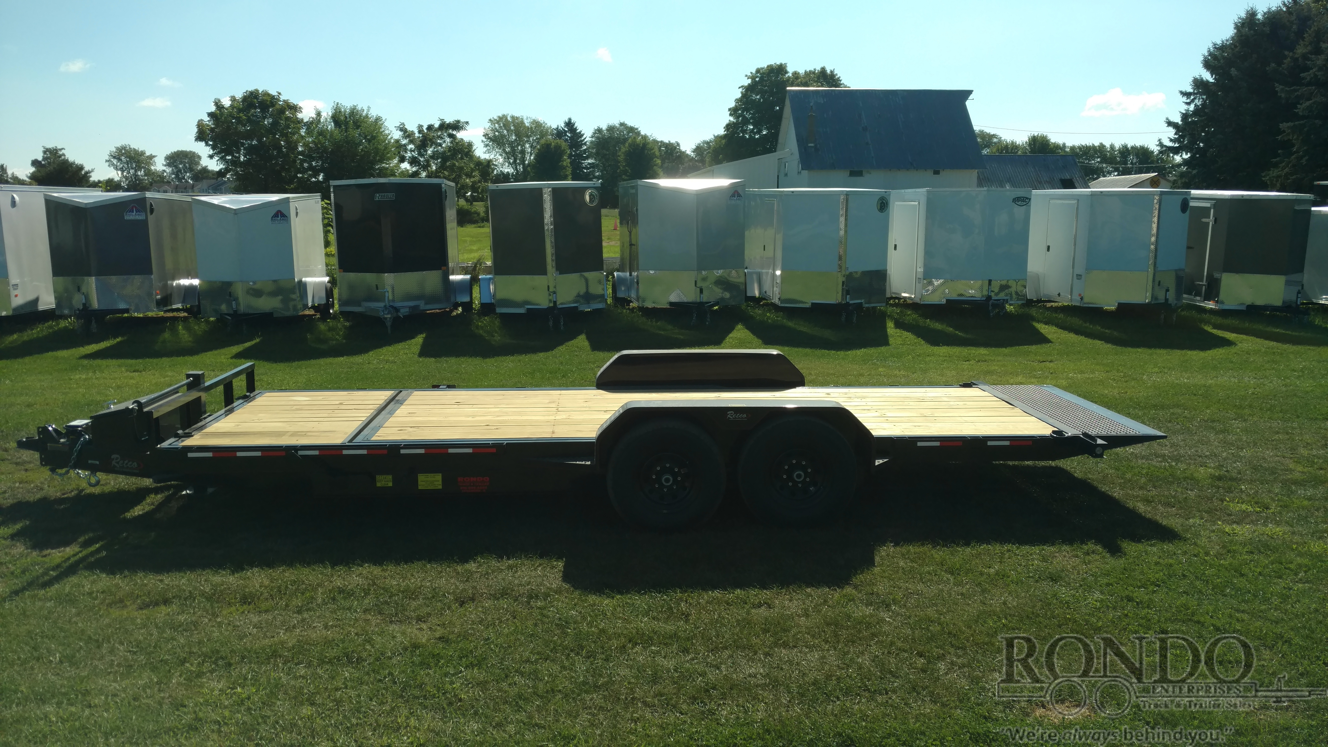 2024 Rettig 82x22' Retco Splitdeck :: Rondo Trailer