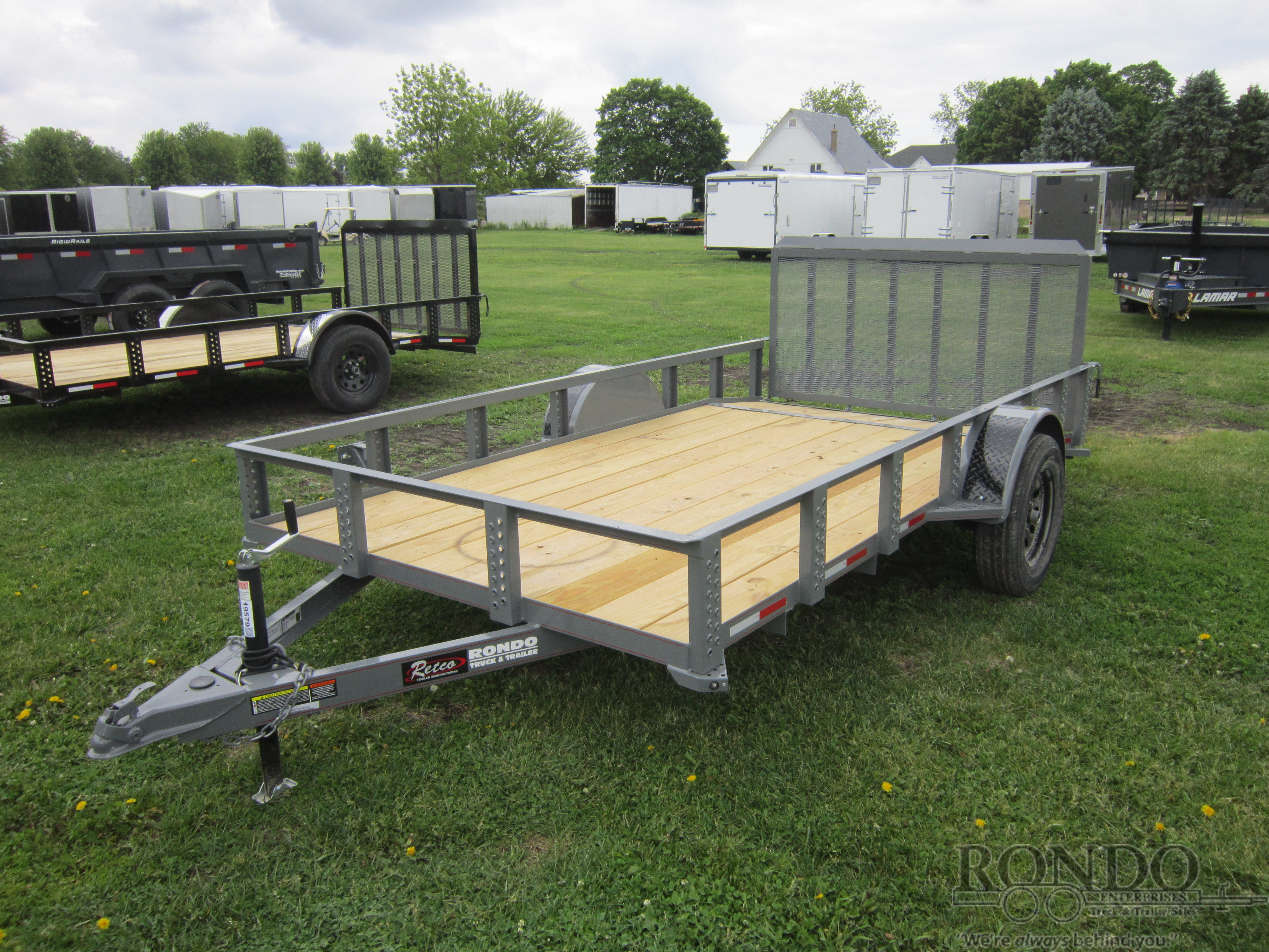 2025 Rettig 76x12' Retco No Tilt :: Rondo Trailer