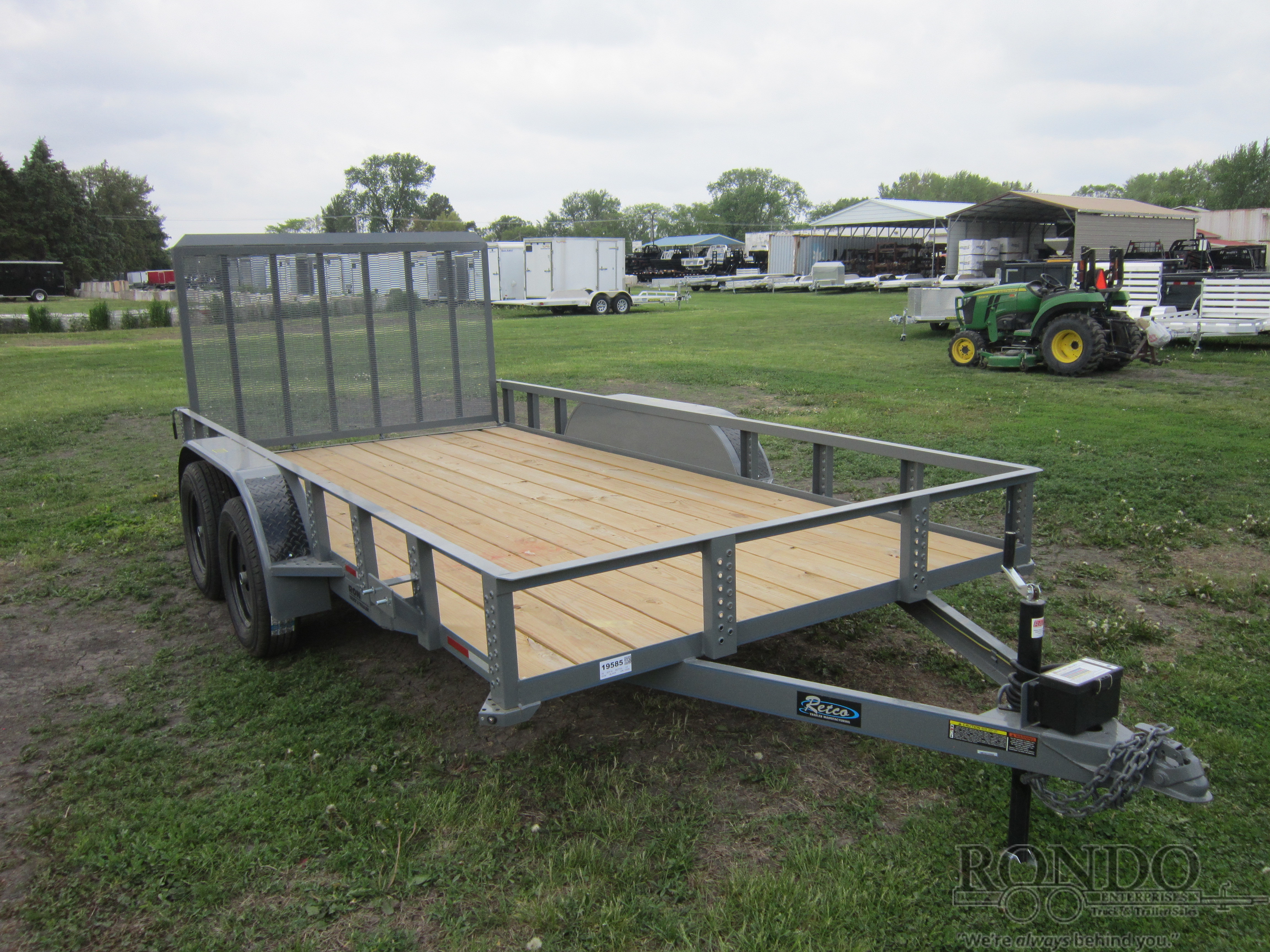 2025 Rettig 82x14' Retco Utility :: Rondo Trailer