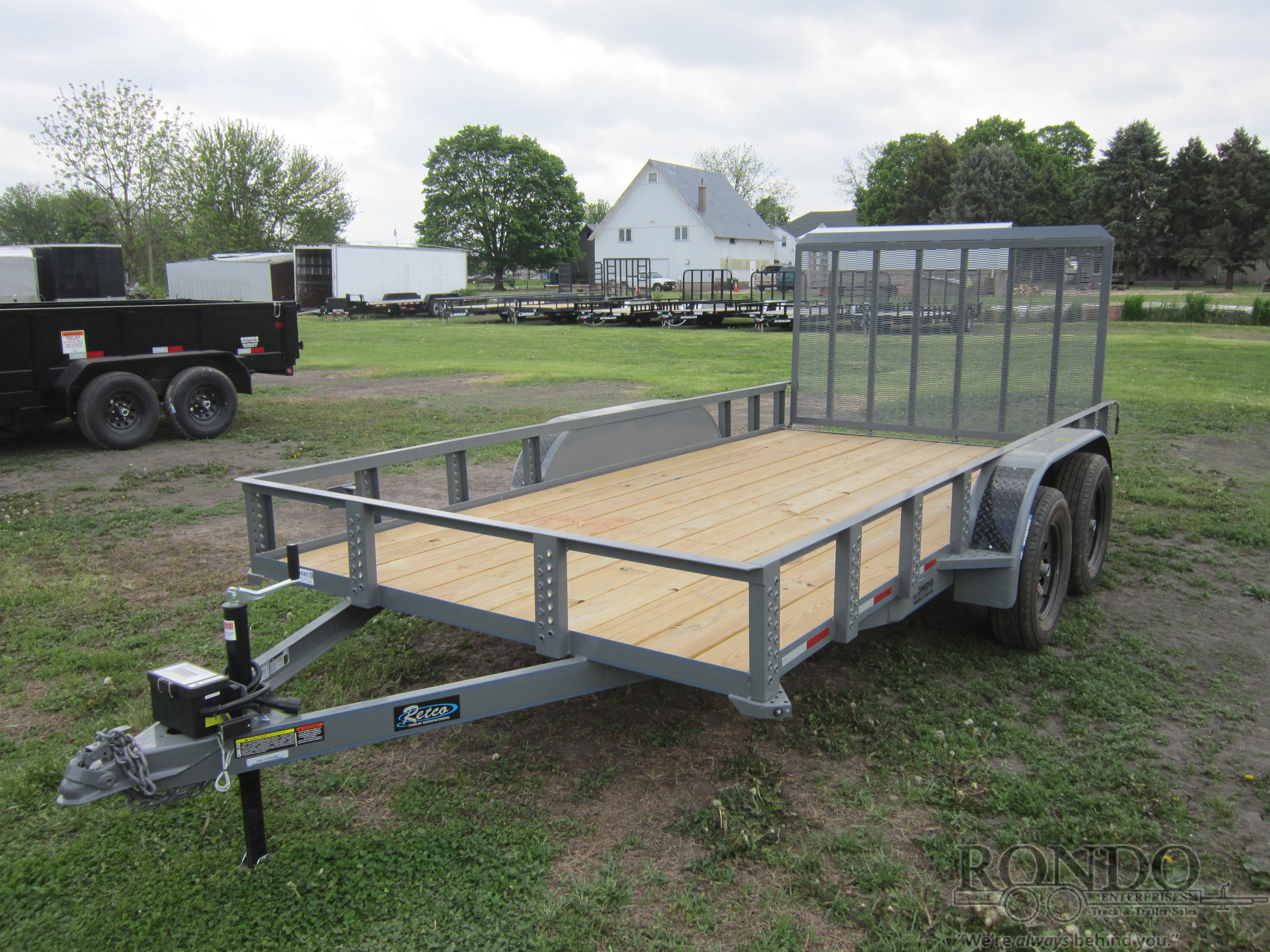2025 Rettig 82x14' Retco Utility :: Rondo Trailer