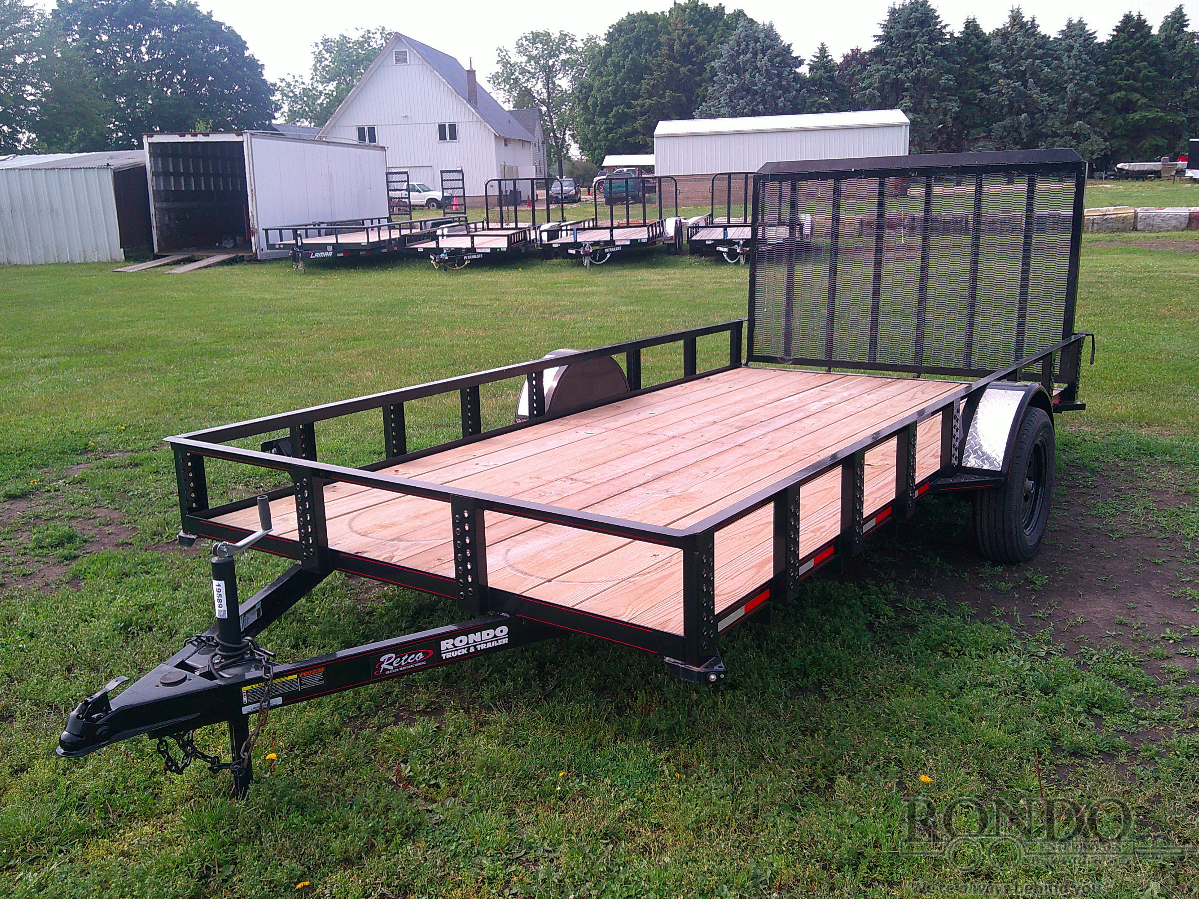 2025 Rettig 82x14' Retco No Tilt :: Rondo Trailer